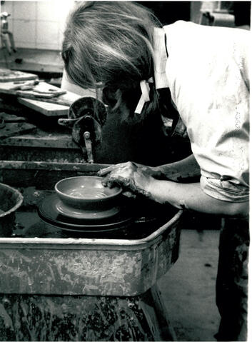 Potter’s wheel. - Archive and Special Collections